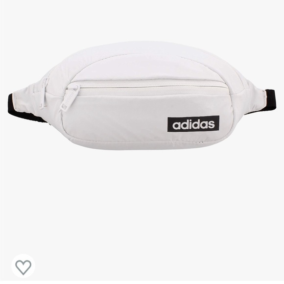 adidas | Bags | Adidas Core Waist Pack Fanny Pack Bag White Sport ...